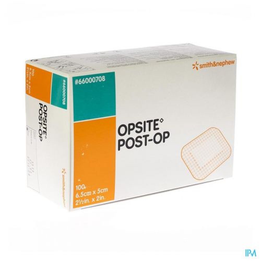 Opsite Post Op - Prevención Úlceras y Heridas tret e