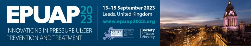 EPUAP 2023. Leeds, Reino Unido, 13-15 de Septiembre 2023 - Prevención Úlceras y Heridas tret e